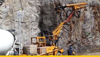 Safety in underground mining with mechanized shotcrete equipment